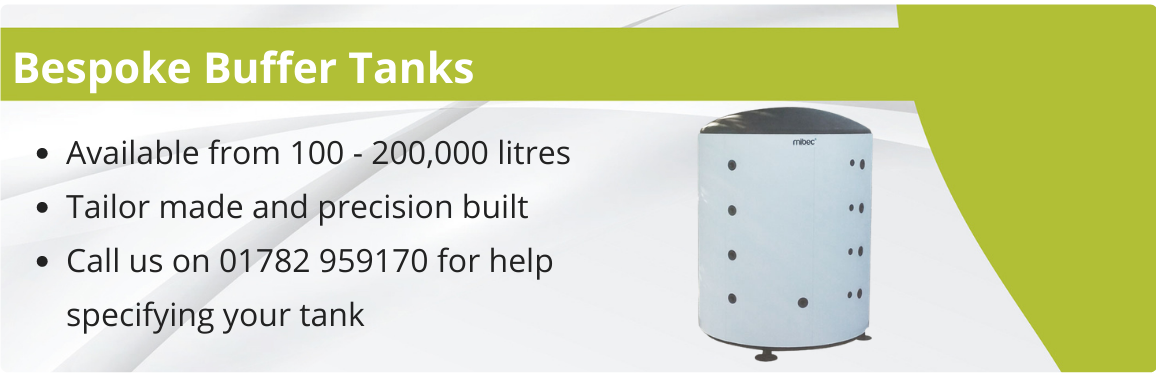Mibec - buffer tanks, pre-insulated pipe, thermal storage, HIUs
